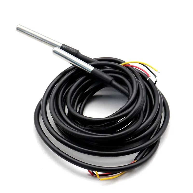 DS18B20 водонепроницаемый датчик температуры из нержавеющей стали для Arduino 300CM