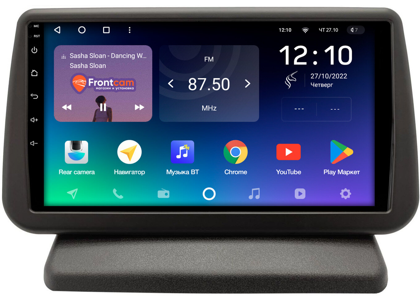 Штатная магнитола Teyes SPRO PLUS 4/64 9" RM-9-1416 Nissan Note 2005-2013 (вместо бардачка) Android 10 (4G-SIM, DSP, IPS)