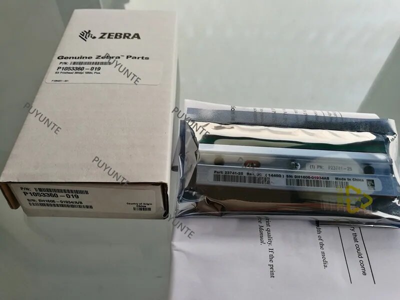 Печатающая головка PUYUNTE P1053360-019 для принтера Zebra 105SL Plus 105SL+
