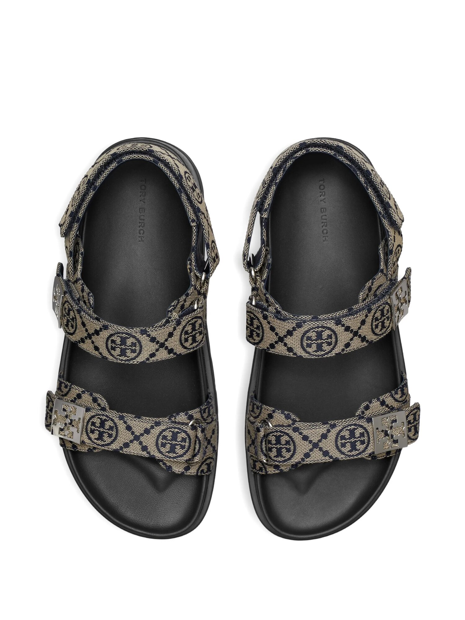 Сандалии Tory Burch T Monogram Mellow, размер 8.5 — фото 1