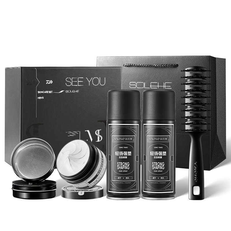 Набор для стайлинга мужской HEFENGYU See You SOLEHE, See You [Five-Piece Styling Set] Gift Box