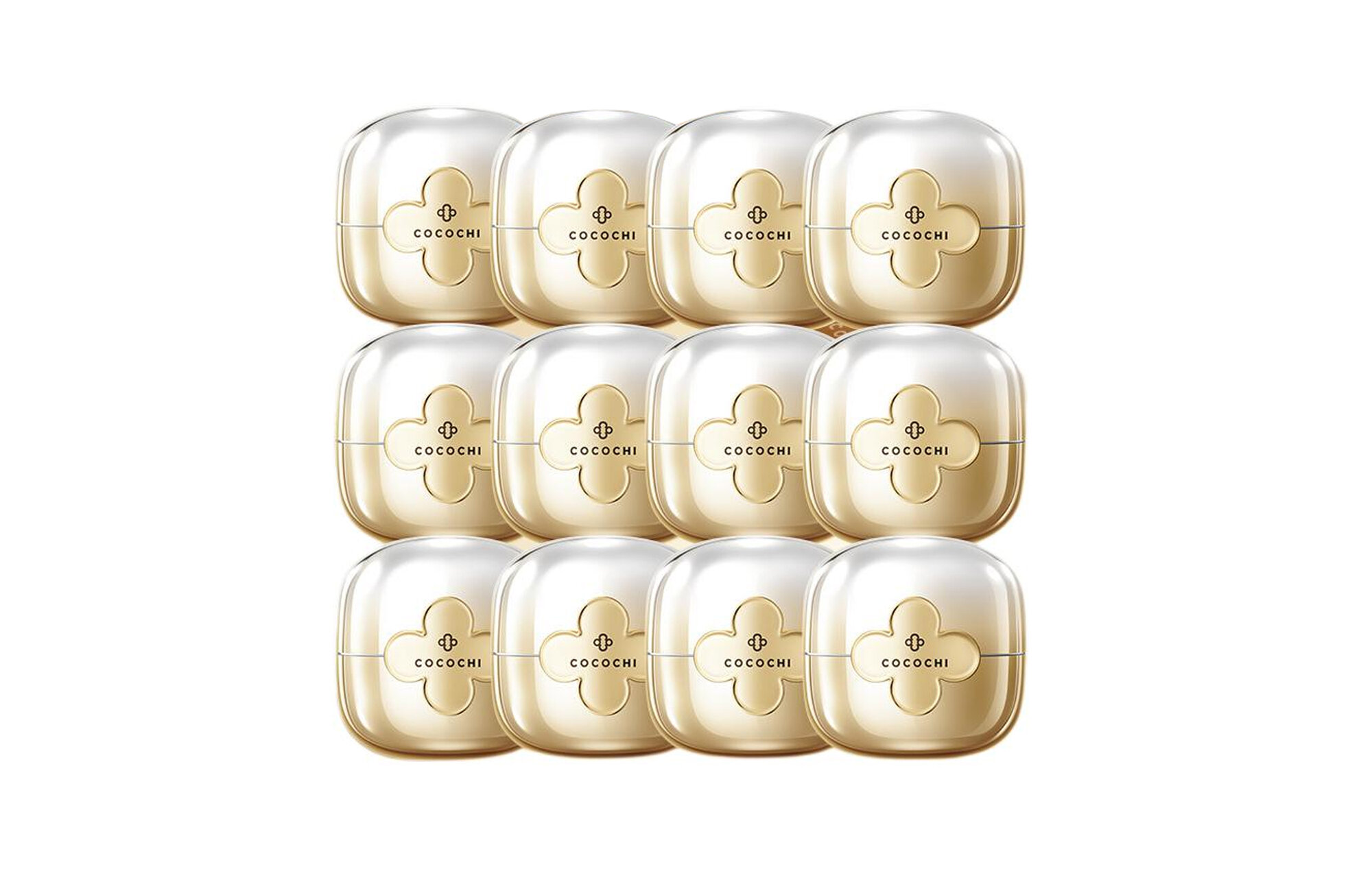 Маска для лица женская Cocochi AG Small Gold Can 2.0, 12 шт.