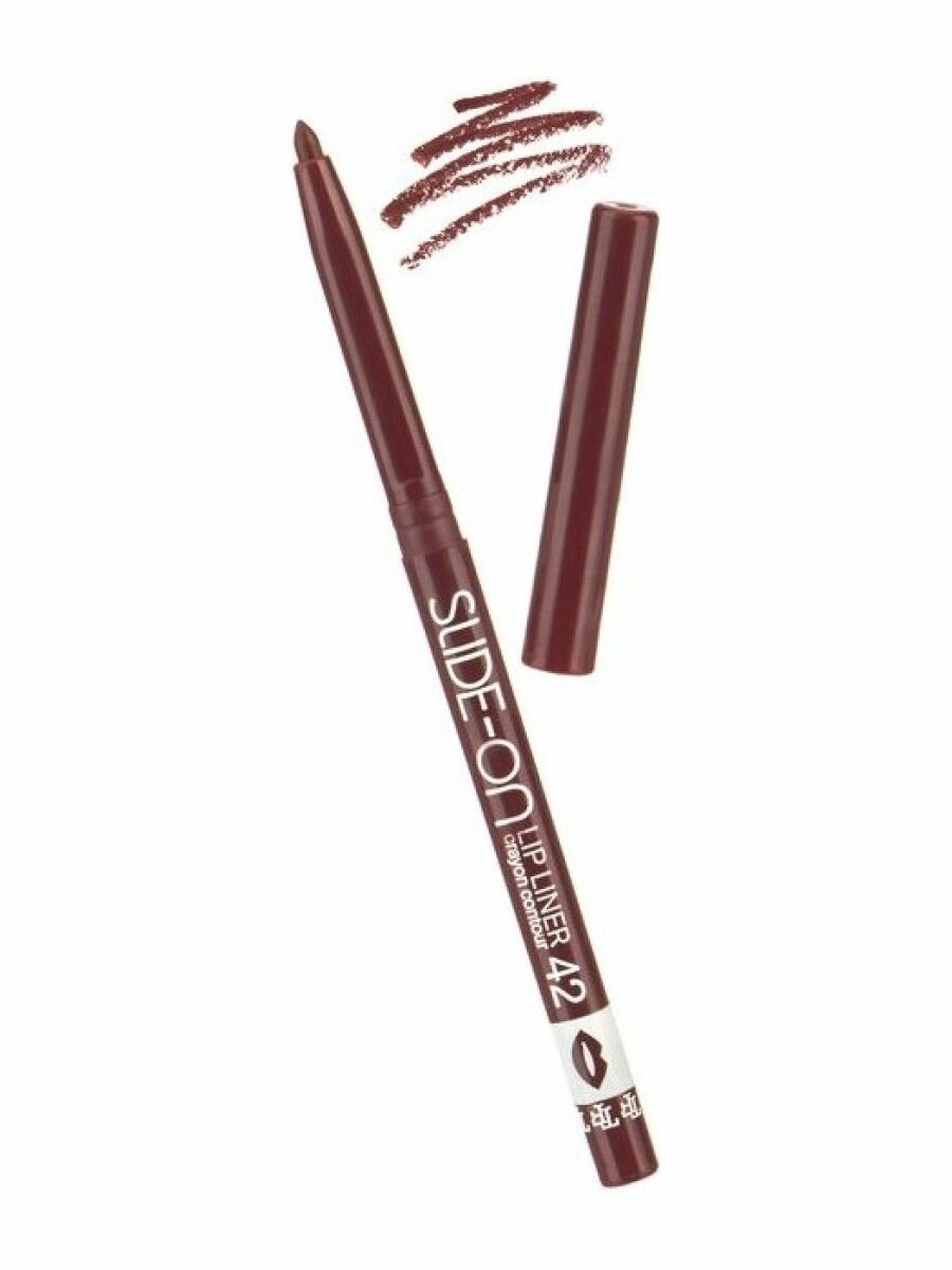 Triumph Карандаш для губ slide-on lip liner тон 42 сливовый