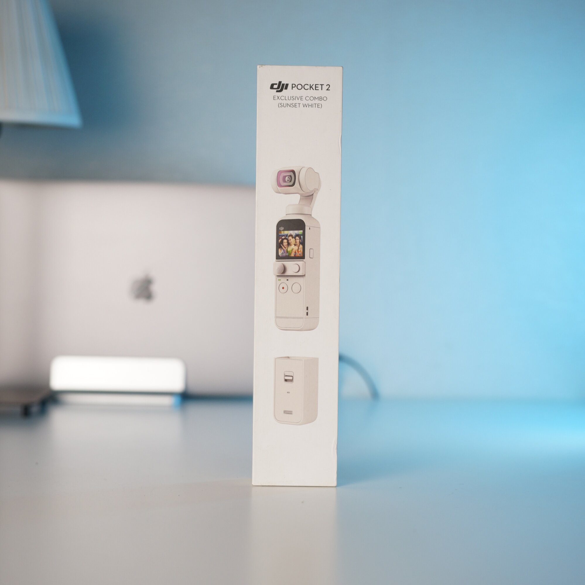 Экшн-камера DJI Pocket 2 Exclusive Combo Sunset White, 14.9МП, 3840x2160, 875 мА·ч, белый