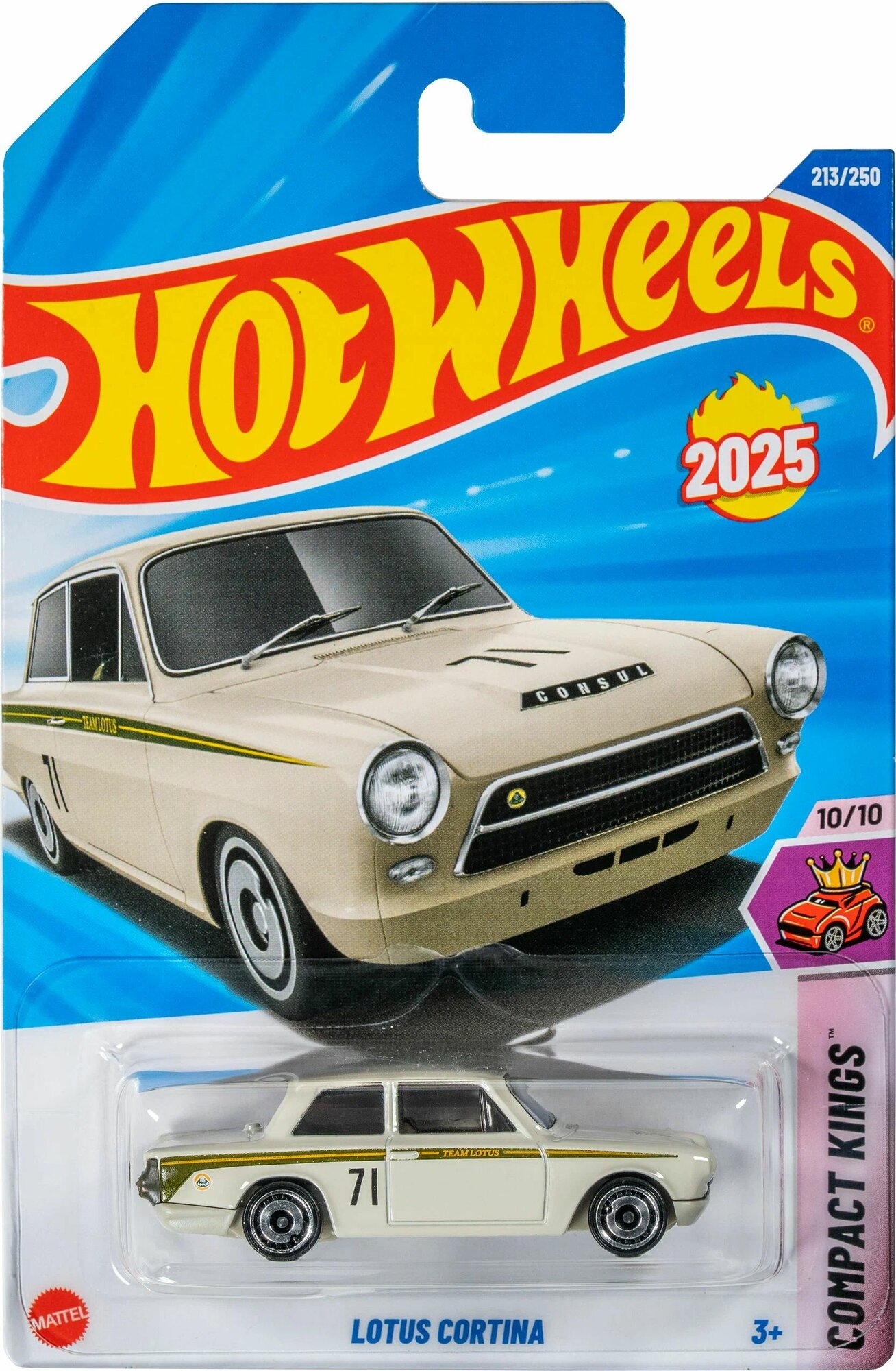 Машинка базовая Hot Wheels Lotus Cortina 71