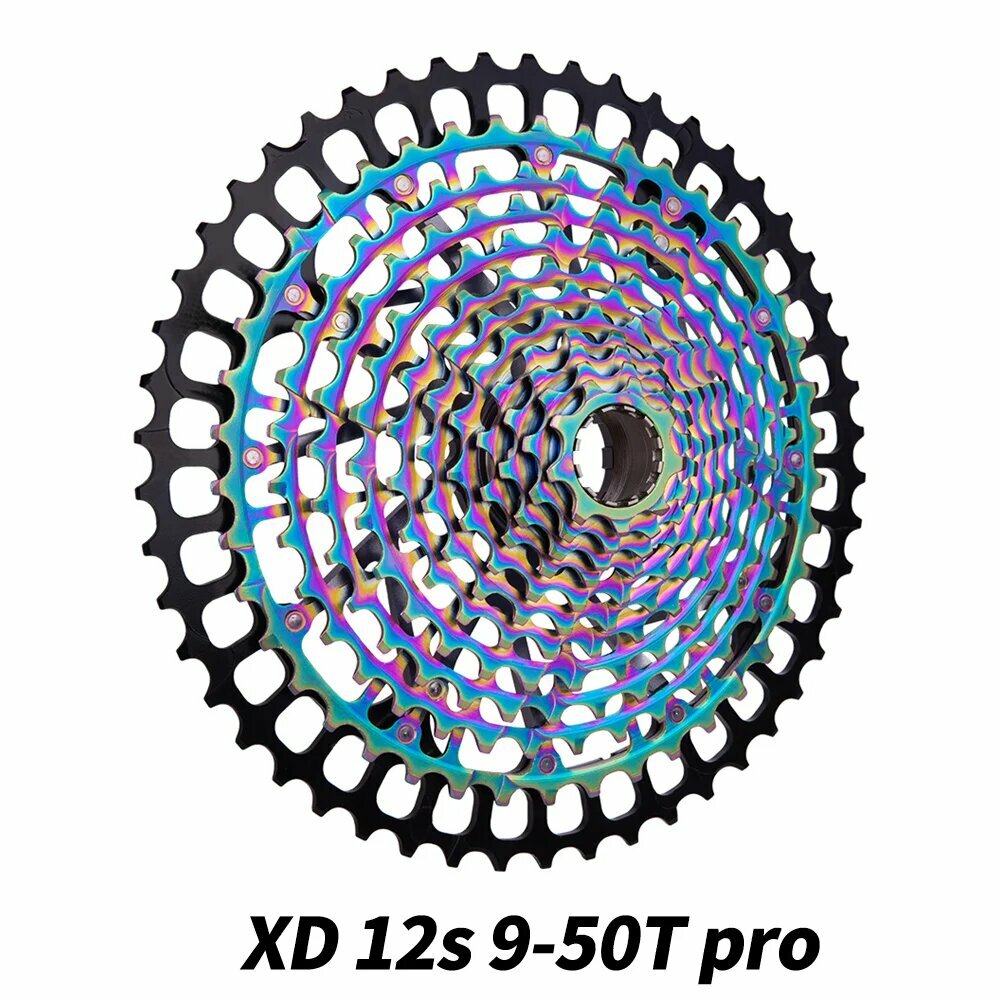 ZTTO MTB 12-скоростная кассета 9-50T сталь радуга XD 12s 9-50 ULT PRO