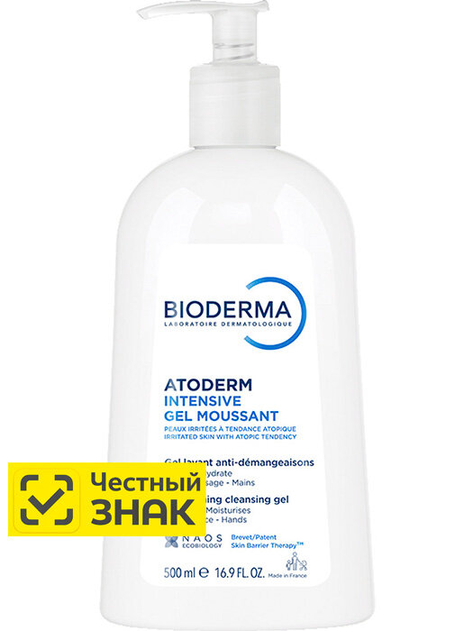 Биодерма Атодерм Bioderma Atoderm Гель Интенсив 500 мл