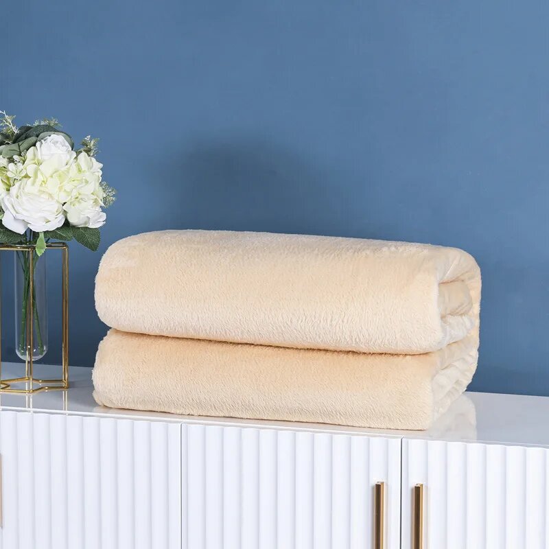 Детское одеяло из флиса coral fleece 50x70cm, Camel