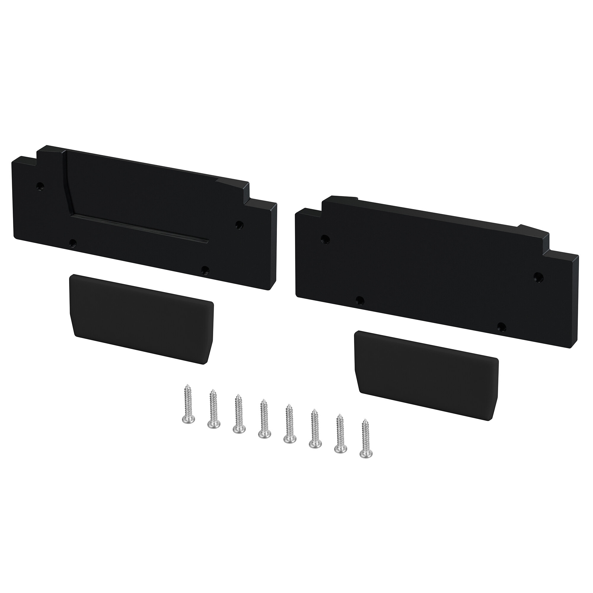 Заглушка для профиля для светодиодной ленты Arlight Заглушка STRETCH-41-CEIL-CENTER BLACK (Arlight, Пластик)