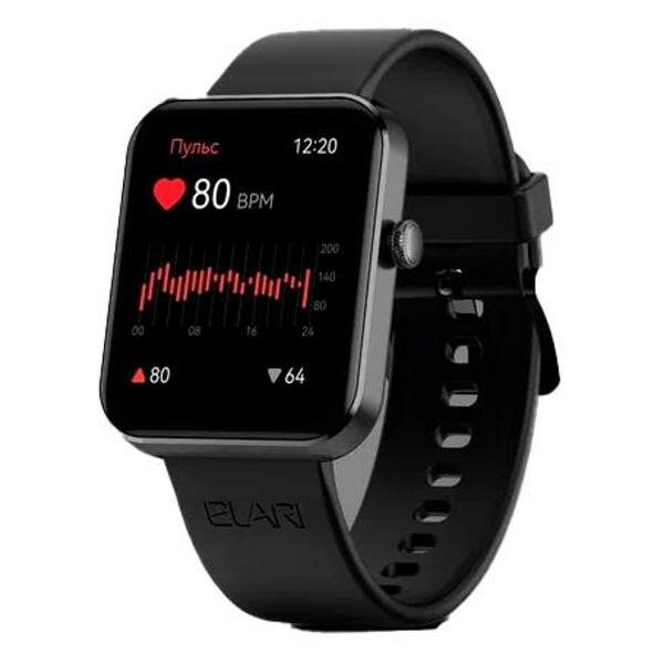 Смарт-часы Elari Watch Lite черные (KP-N1-BLACK)