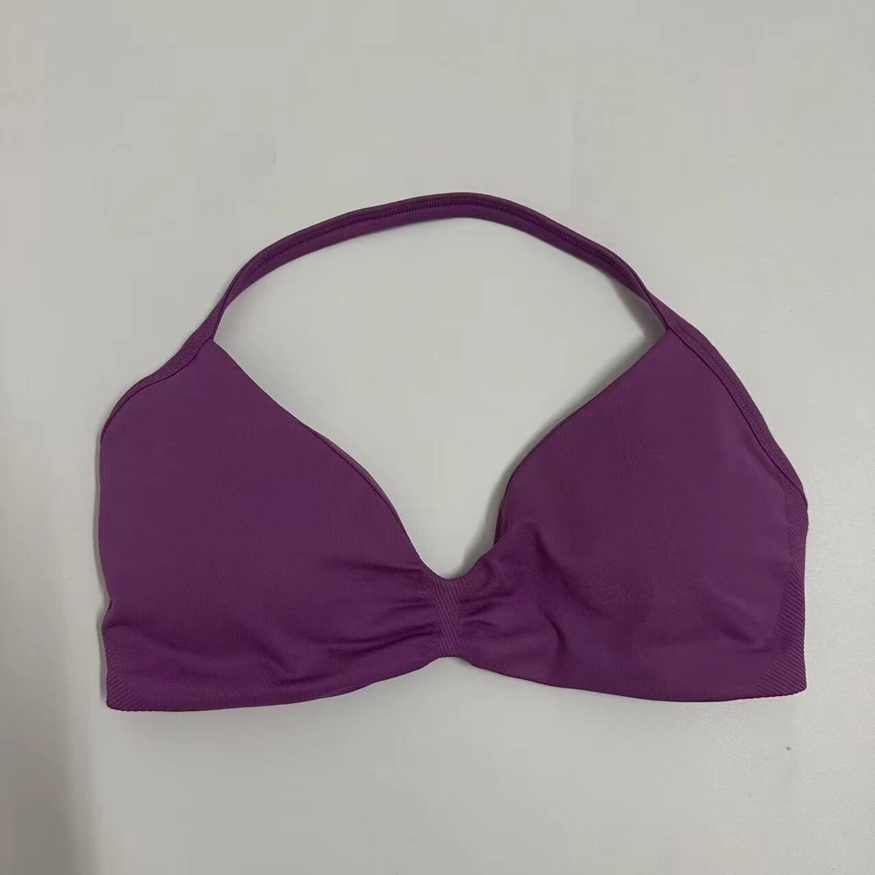 Спортивный топ для йоги фиолетовый Rose purple, L