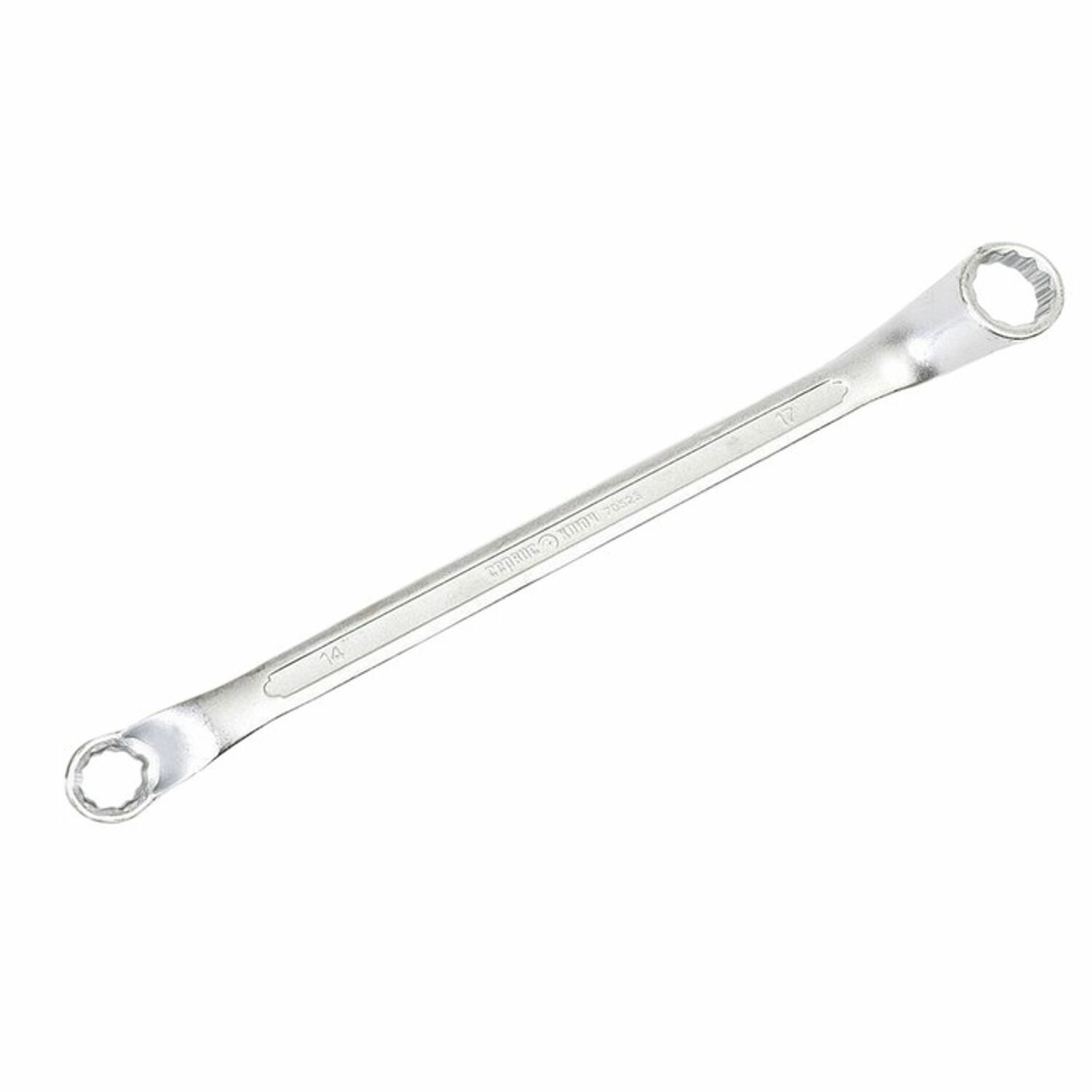 Ключ накидной сервис ключ Размер 14х17 мм, метод холодного штампа, хромованадиевая сталь (70525)