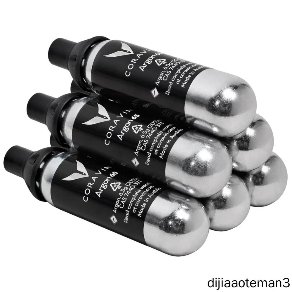 Coravin Pure Capsules 6 Pack для системы подачи вина с капсулами аргона — фото 1