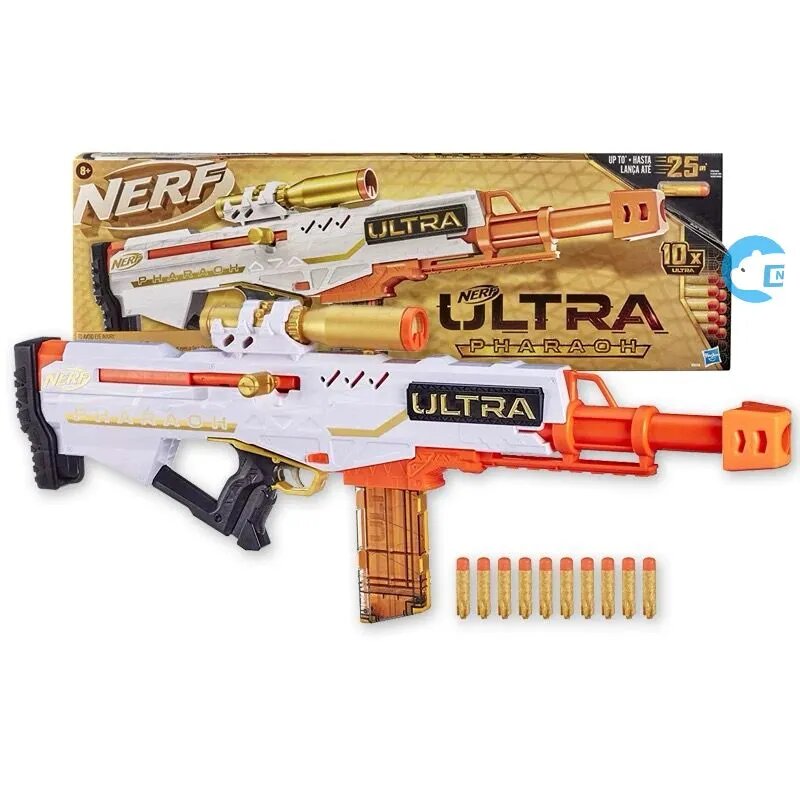 Бластер Нерф Ультра Фараон - Nerf Ultra Pharaoh, снайперская винтовка хасбро, автомат игрушечный, подарок мальчику
