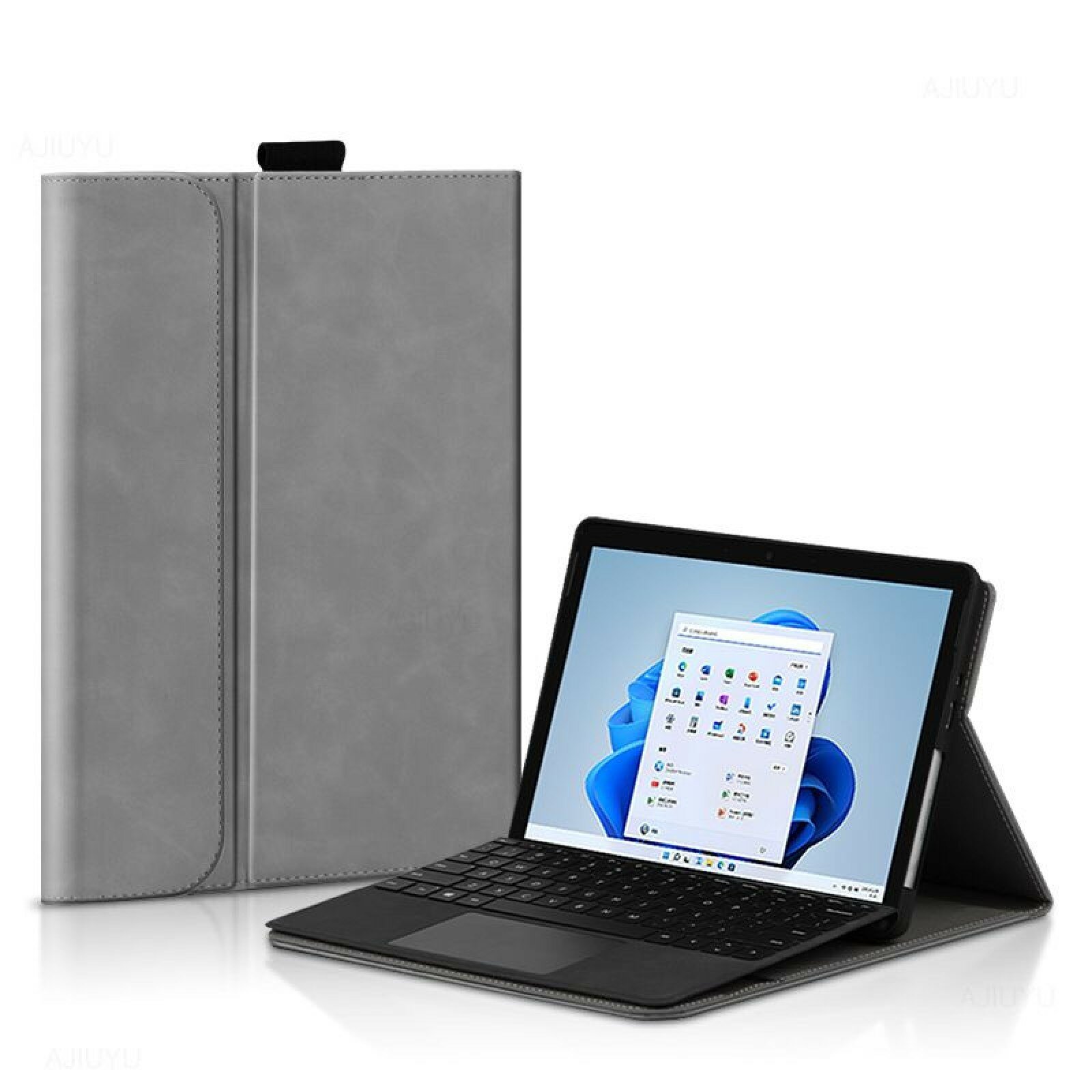 Чехол MyPads для Microsoft Surface Pro 9 с водоотталкивающим покрытием и функцией подставки
