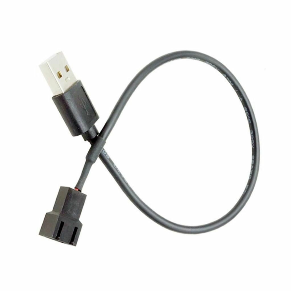USB-адаптер для вентилятора корпуса, 30cm - Переход от USB к 3Pin