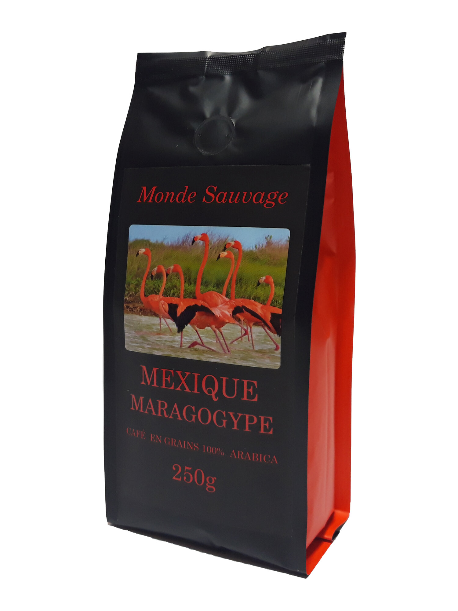 Кофе в зёрнах Монд Саваж Мексика Марагоджип 250г
