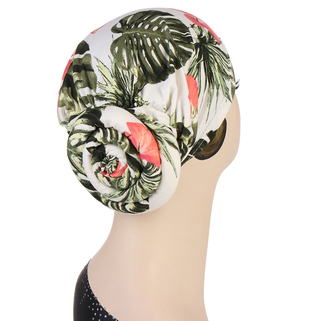 DIY Тюрбан Женский Молочная Шелк Индия Кристалл Лен