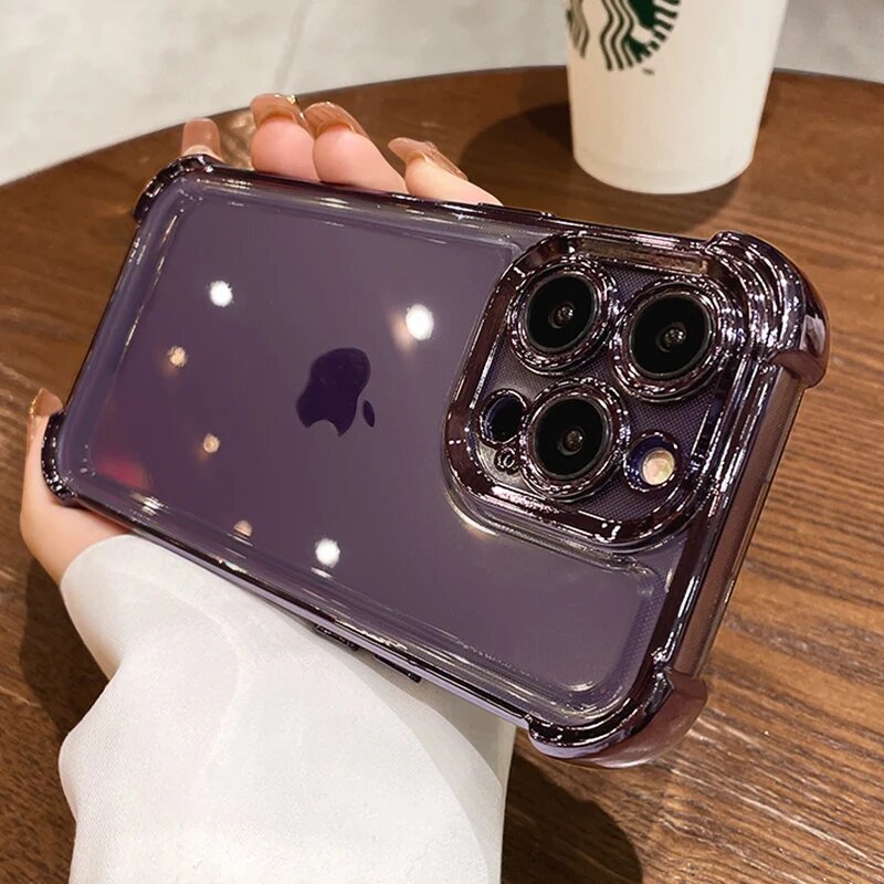 Фиолетовый чехол для iPhone 14 Pro Max
