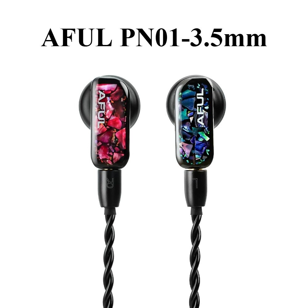 AFUL PN01 Наушники-вкладыши PolarNight HiFi с открытой спинкой, акустические наушники-вкладыши с плоской головкой