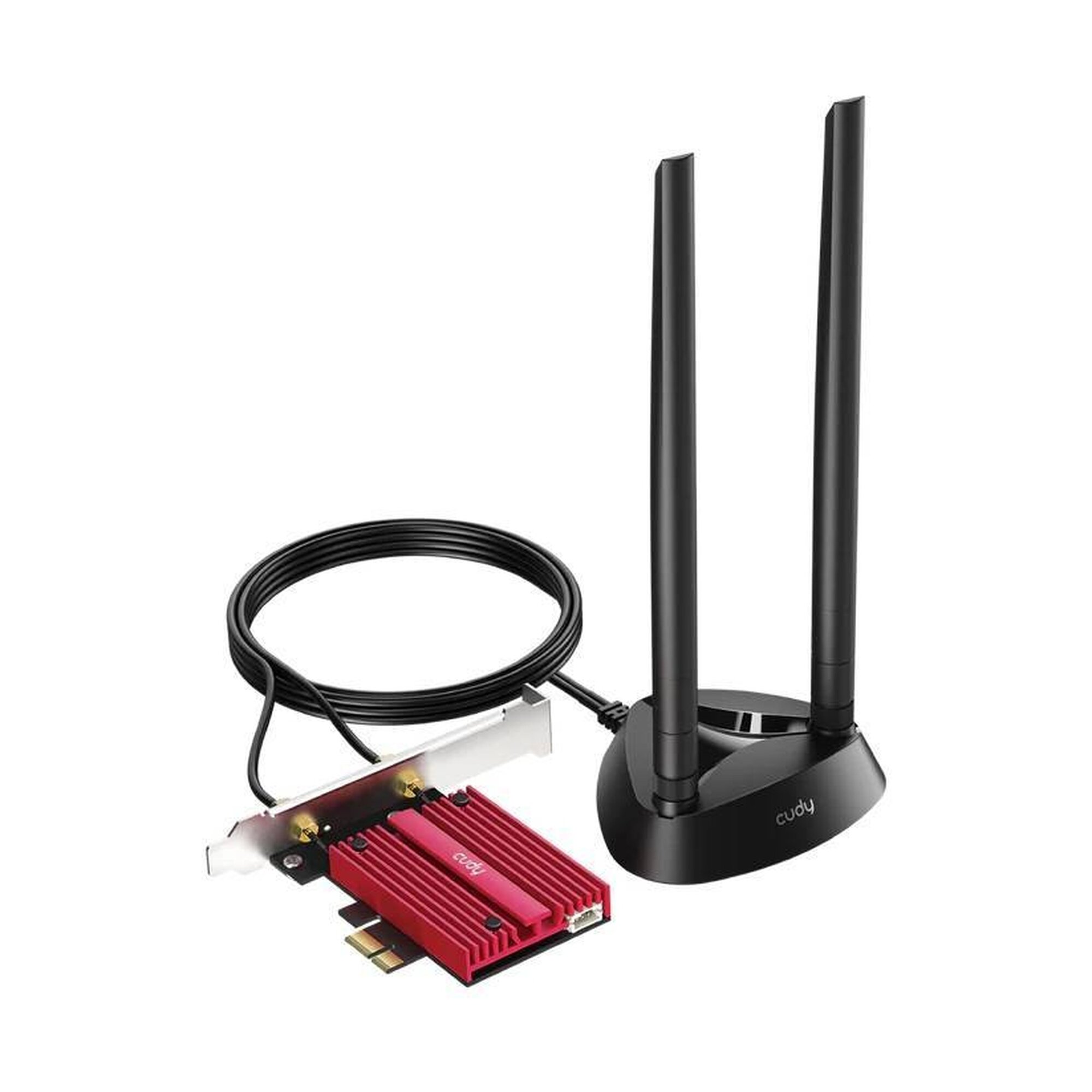 Cudy WE9300S Адаптер PCI-E с поддержкой Wi-Fi 7 BE9300 и Bluetooth 5.4
