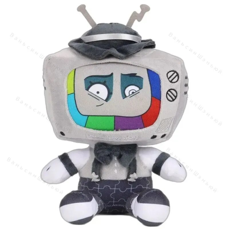 Мягкая игрушка SMG4 Мистер Пазлы / SMG4 Mr. Puzzles, короткий плюш, полипропиленовый хлопок