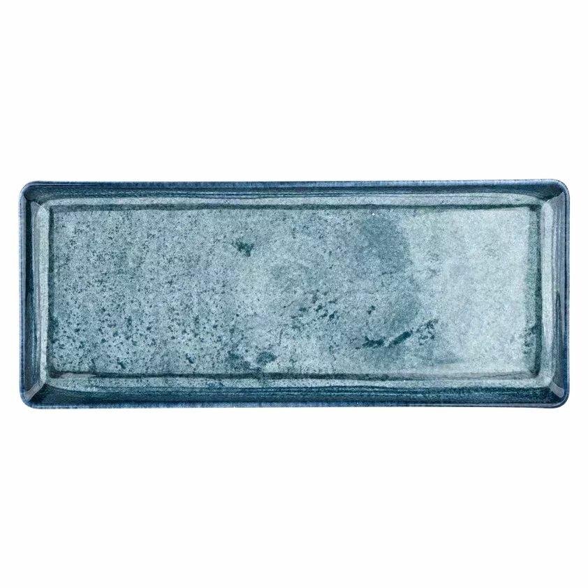 Блюдо прямоугольное 35x15 см, Kutahya Corendon Blue Stone