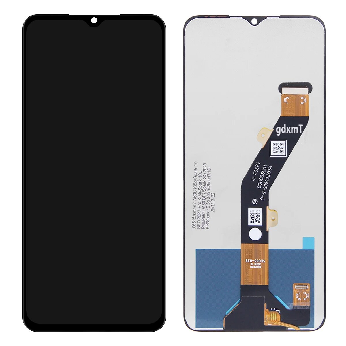 Экран для Tecno Spark 10, ЖК-дисплей KI5q, дигитайзер сенсорного экрана в сборе для 10C No Frame