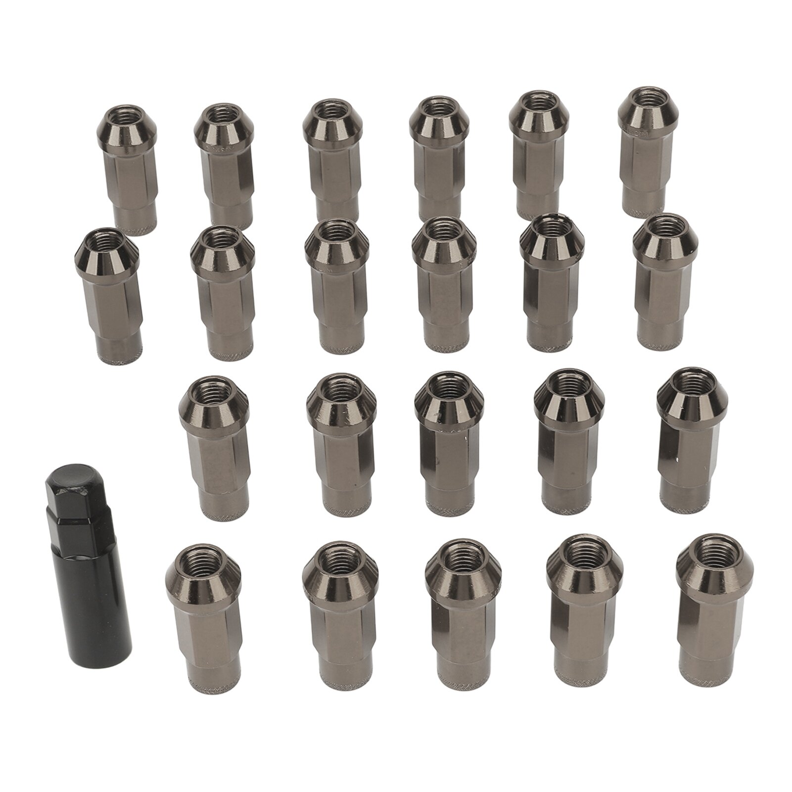 Комплект конических гаек 22 шт, M12x1.5 для Toyota титановые