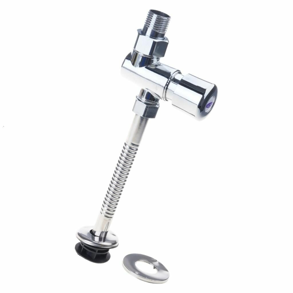 Ручной смывной клапан для писсуаров, - Крышка из сплава