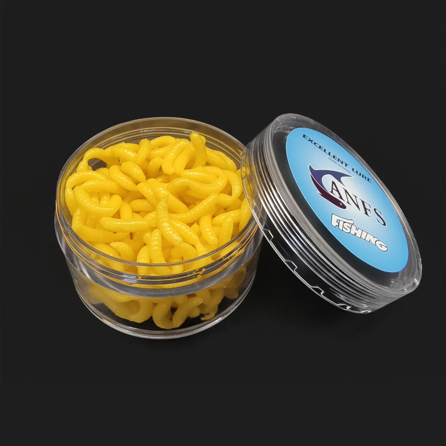ANFS Рыболовные черви, Цвет: FCP-552-Yellow, 75 шт.