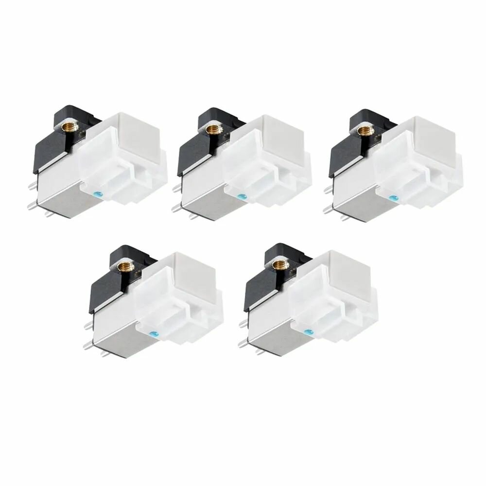 Эксклюзивный комплект из 5 сменных игл AT3600L для проигрывателей виниловых пластинок, оснащенных динамическим магнитным картриджем, предназначен для фонографов и граммофонов