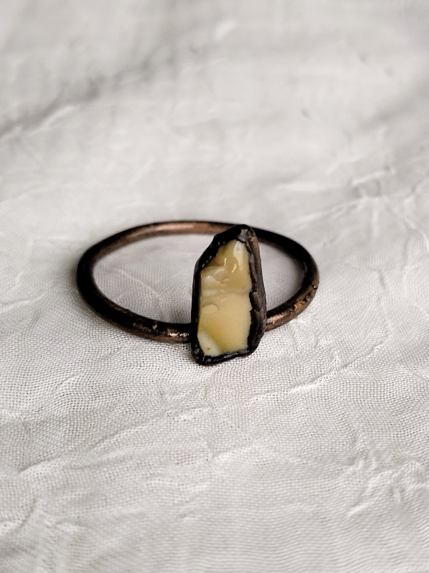 Кольцо, агат