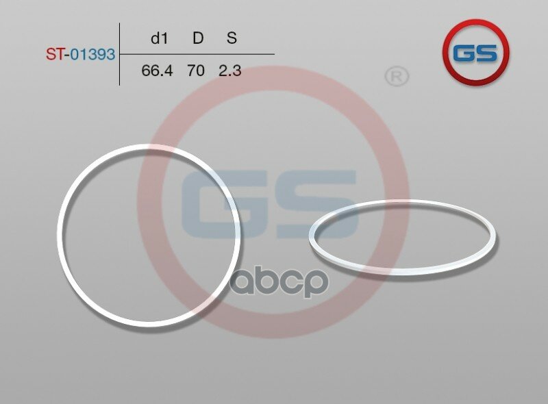 Тефлоновое кольцо 66,4*70*2,3 GS арт. ST-01393