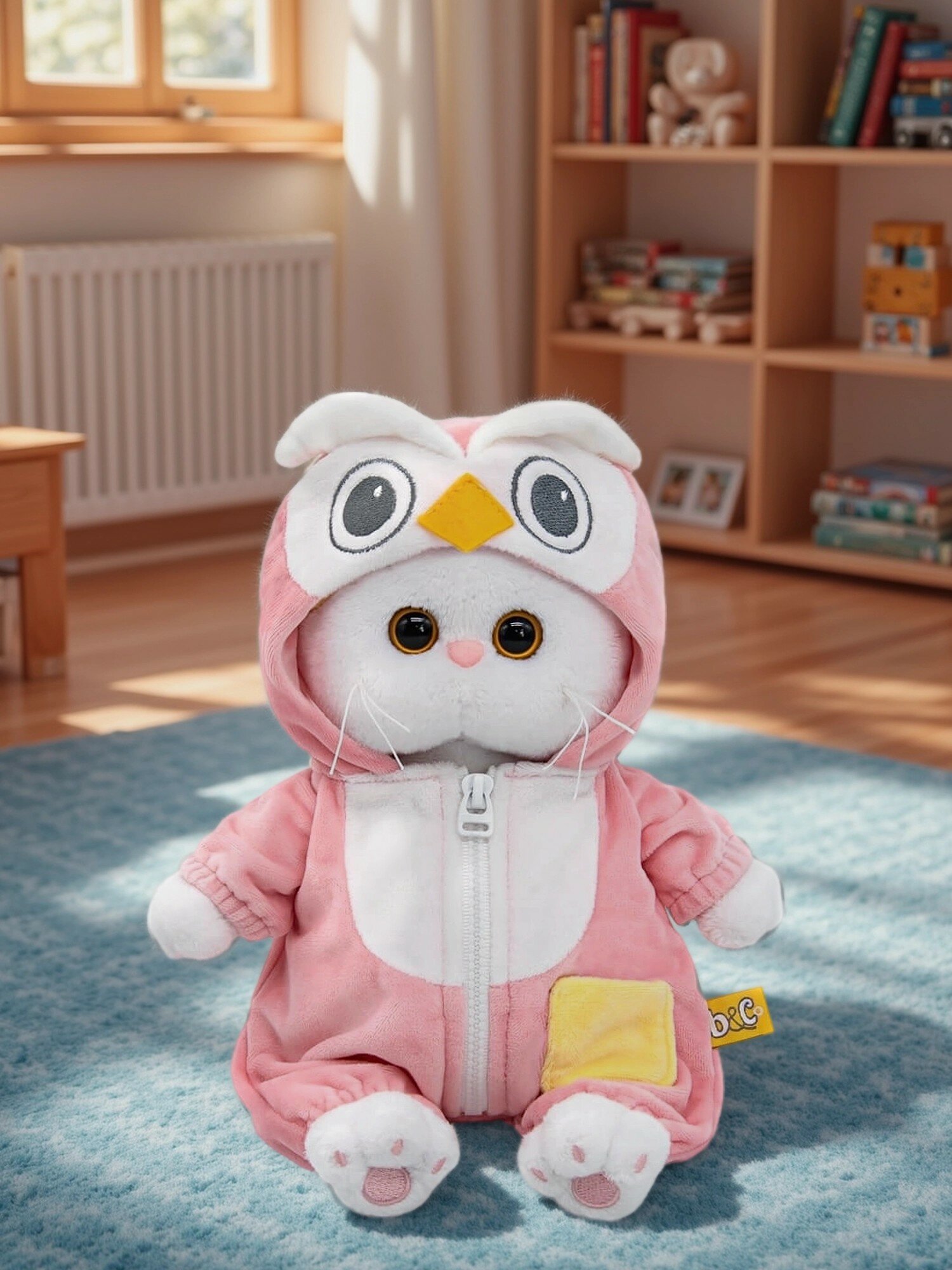 Мягкая игрушка Budi Basa Кошечка Ли-Ли baby в кигуруми "Сова"