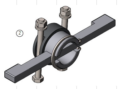 Комплект №2 толкателя поворотной реторты Optima ZO4991100111