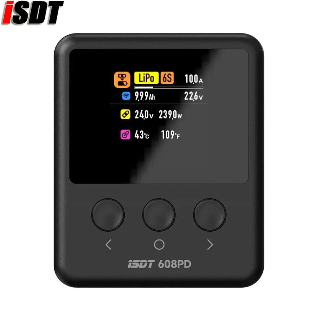 ISDT 608PD LiPo 6S Зарядное устройство для радиоуправляемой модели