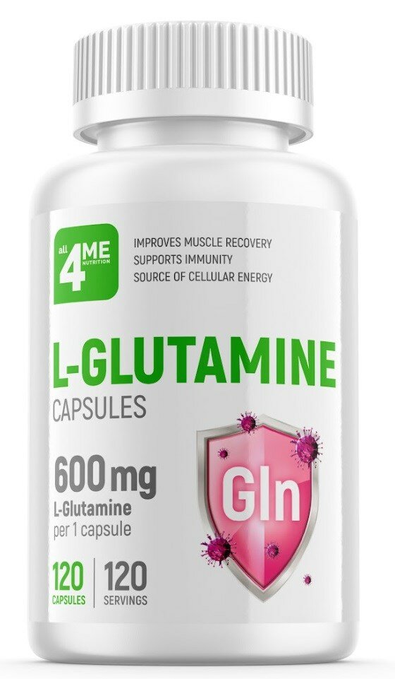 ALL4ME L-Glutamine (120капс)