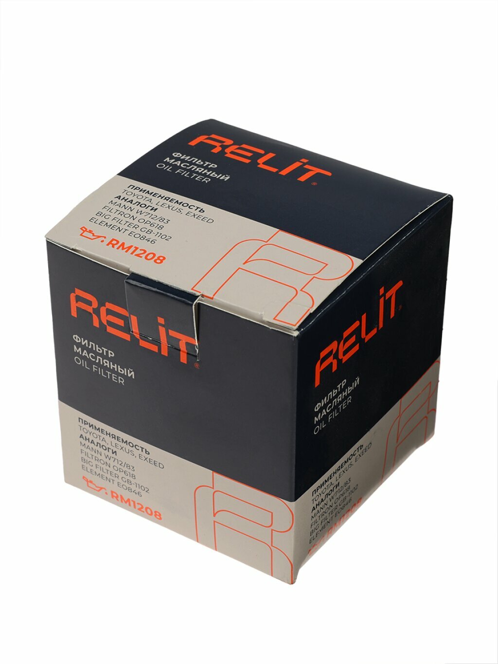 Фильтр масляный RELIT RM1208