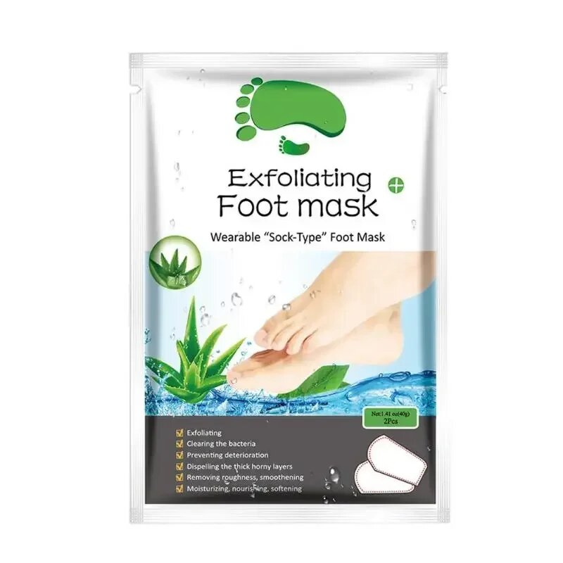 Маска для ног Exfoliating Foot Mask Aloe vera
