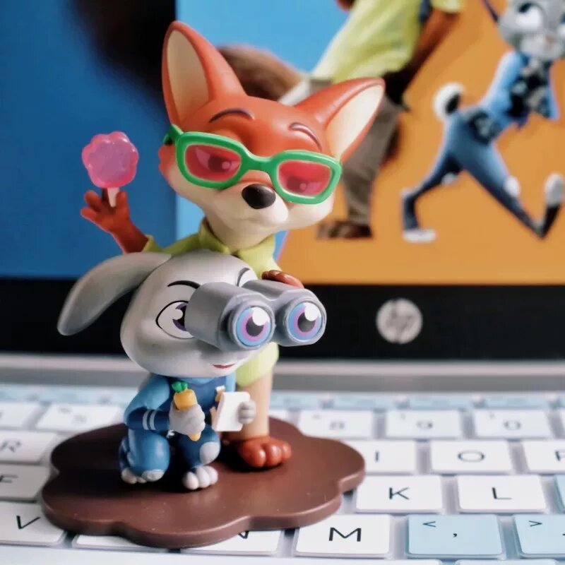 В наличии: 52TOYS Zootopia: Лучшие друзья Ник и Джуди, серия Sweet Hug 2, фигурки в слепых коробках. Секретная миссия