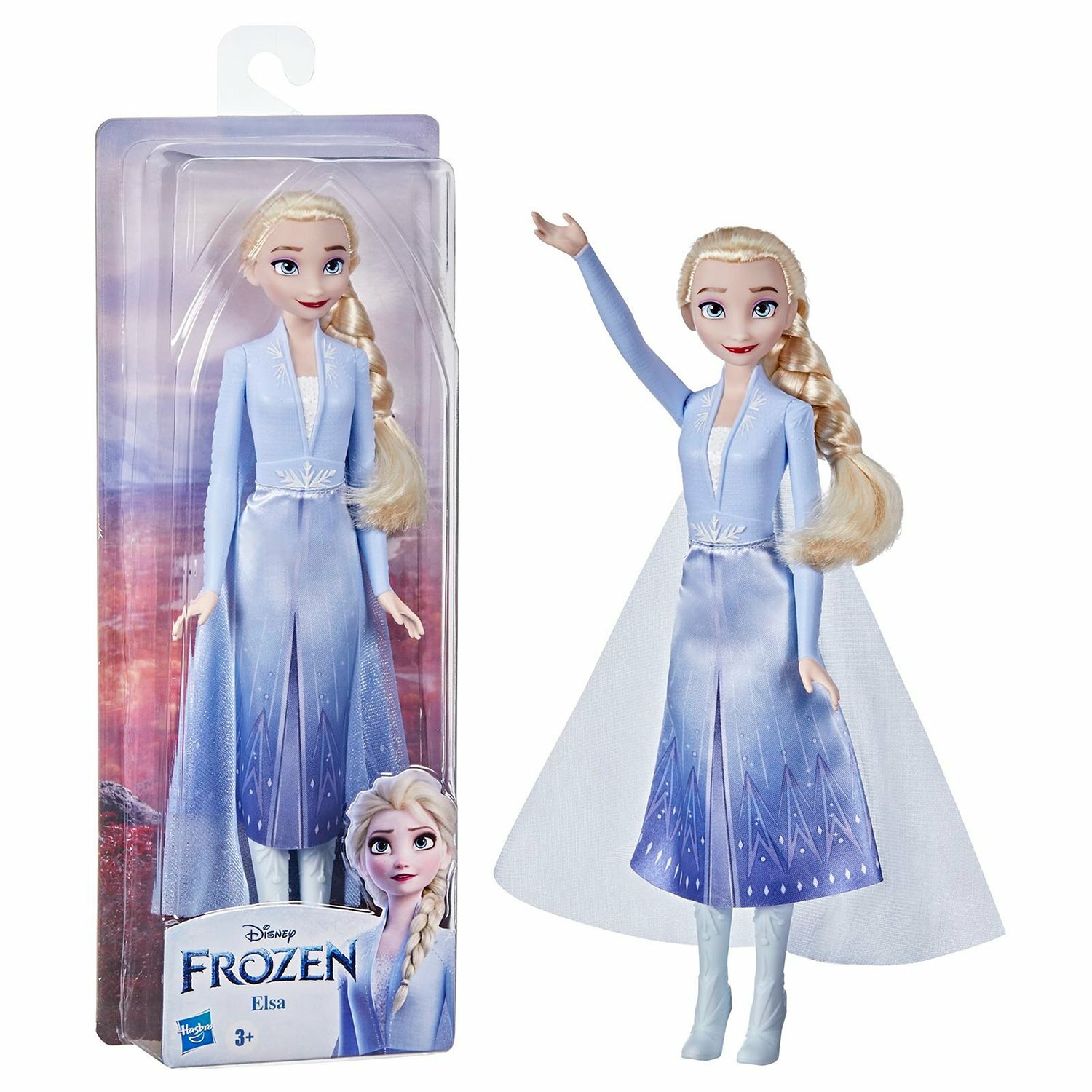 Кукла Hasbro "Холодное Сердце Эльза" F0796, из мультфильма, 28см, 5 точек артикуляции