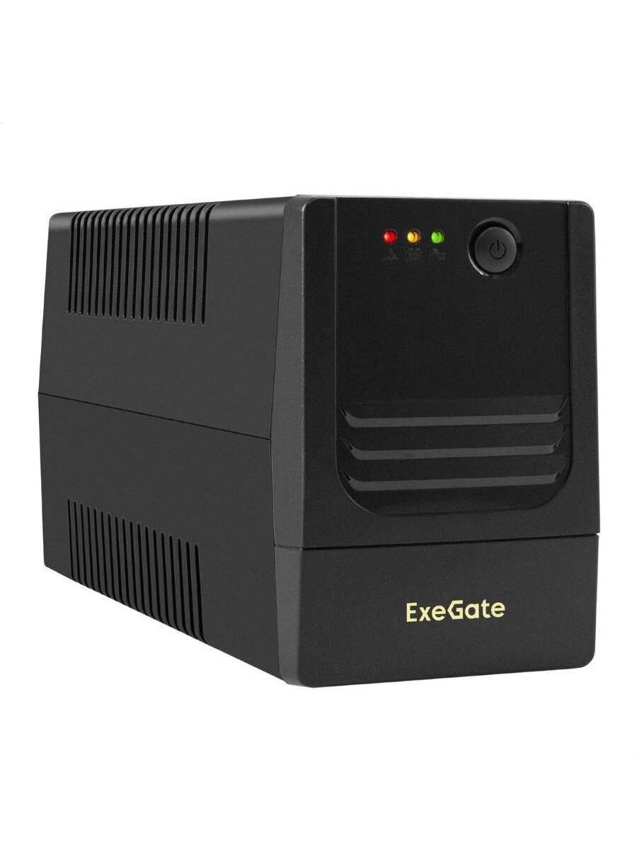 ИБП Источник бесперебойного питания Exegate Power NB-500. LED. AVR.2SH. USB 300 Вт, Линейно-интерактивный