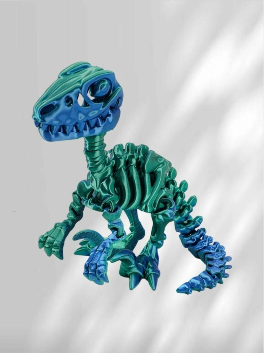 3D-модель скелета динозавра, - про - 10