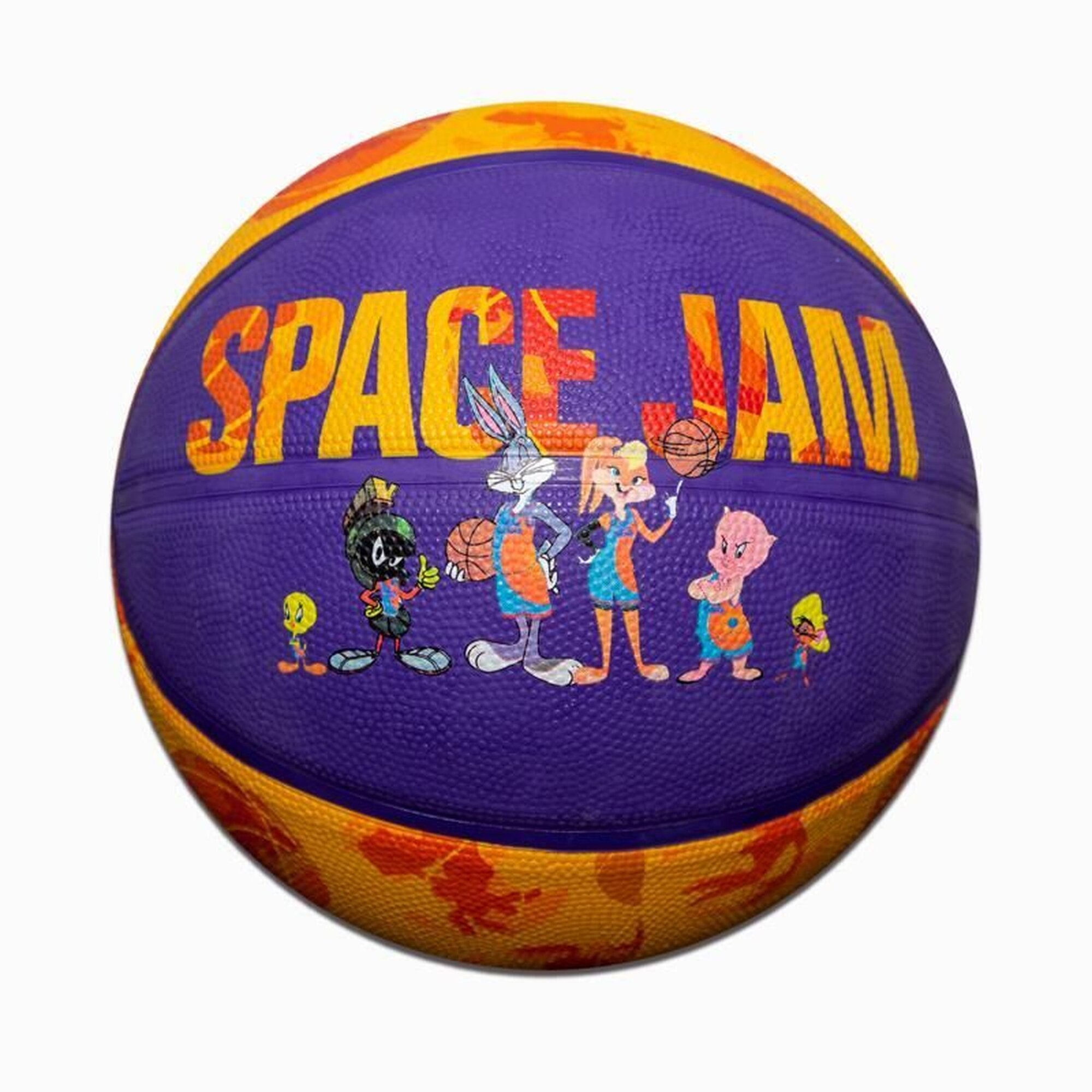 Spalding Space Jam Tune Squad баскетбол р.7, Decathlon, Цвет: Многоцветный / Ягодный, Размер: 7