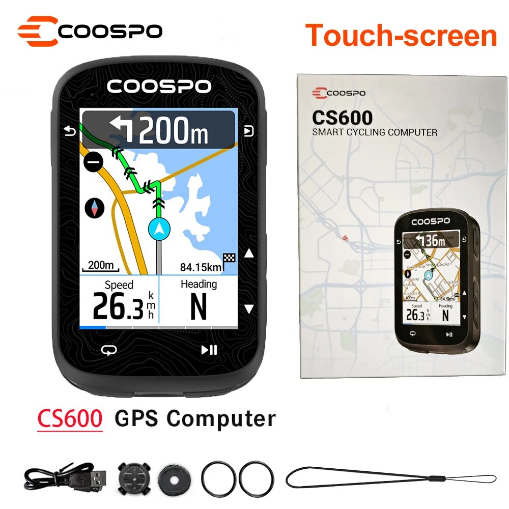 COOSPO CS600 Велокомпьютер с датчиком каденса/скорости — фото 1