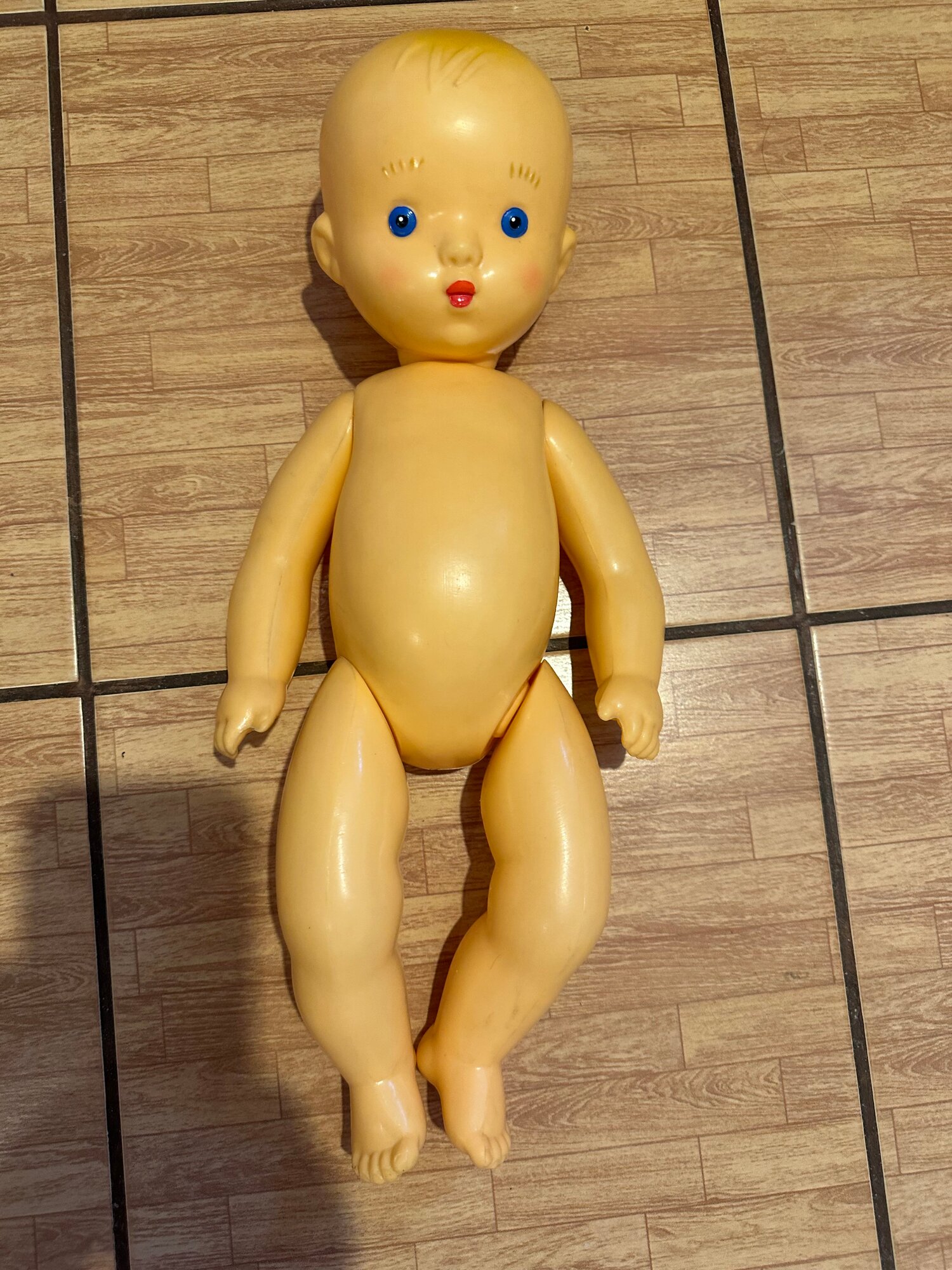 Кукла Мальчик 27 см Охтален Автор Лев Сморгон СССР 1960 годы коллекционная Редкая