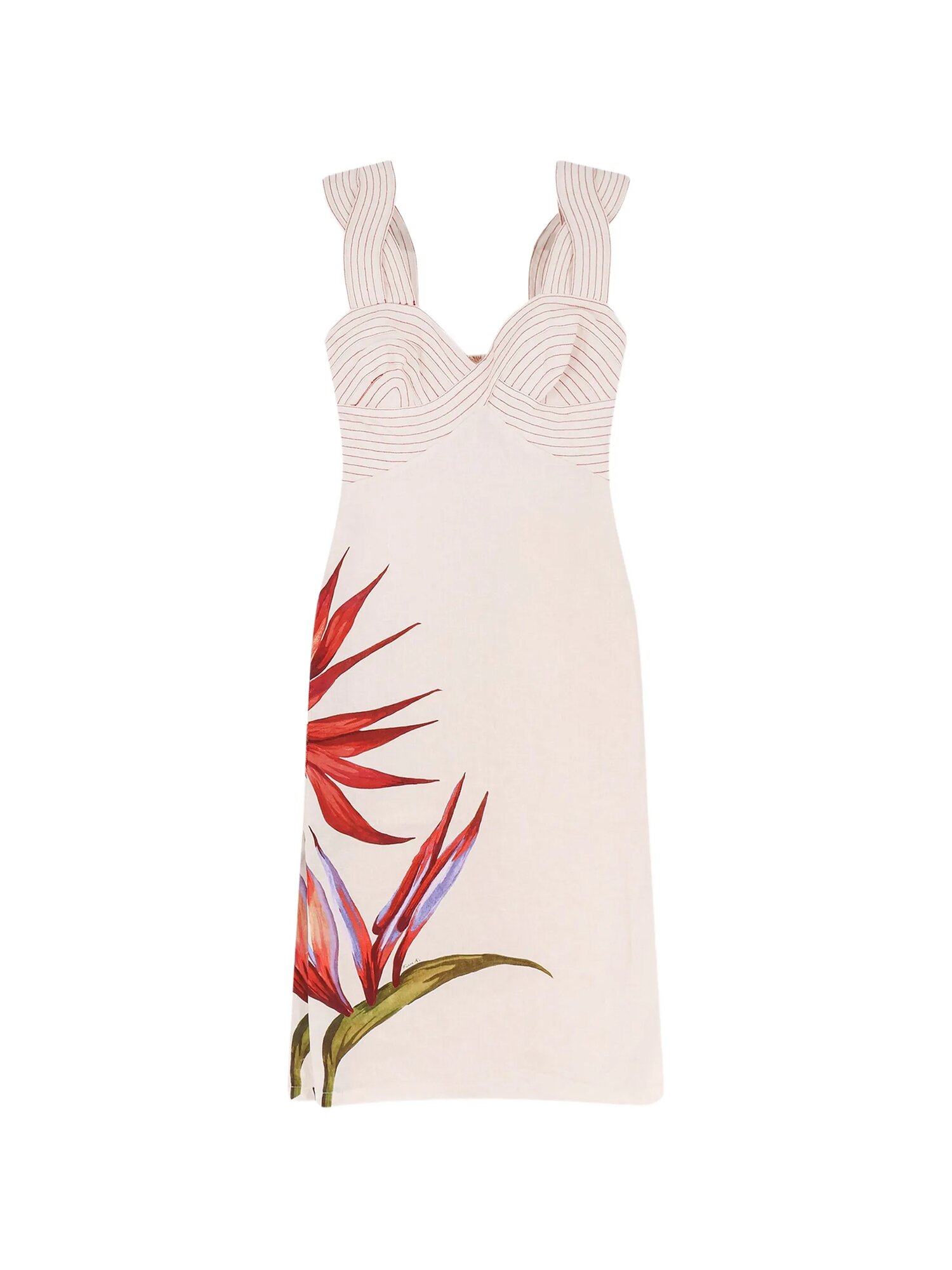 Платье FARM RIO Floral twisted strap dress