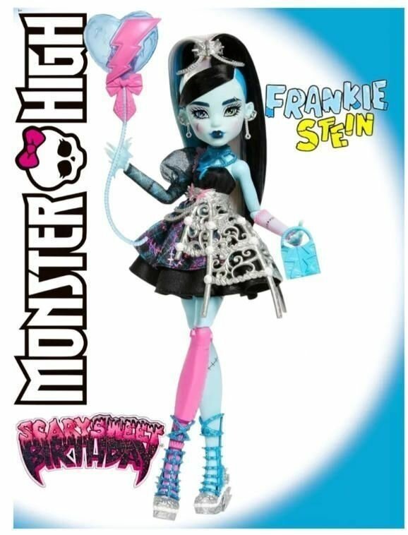 Кукла Monster High Scary Sweet Birthday Frankie Stein - Монстр Хай Фрэнки Штейн+