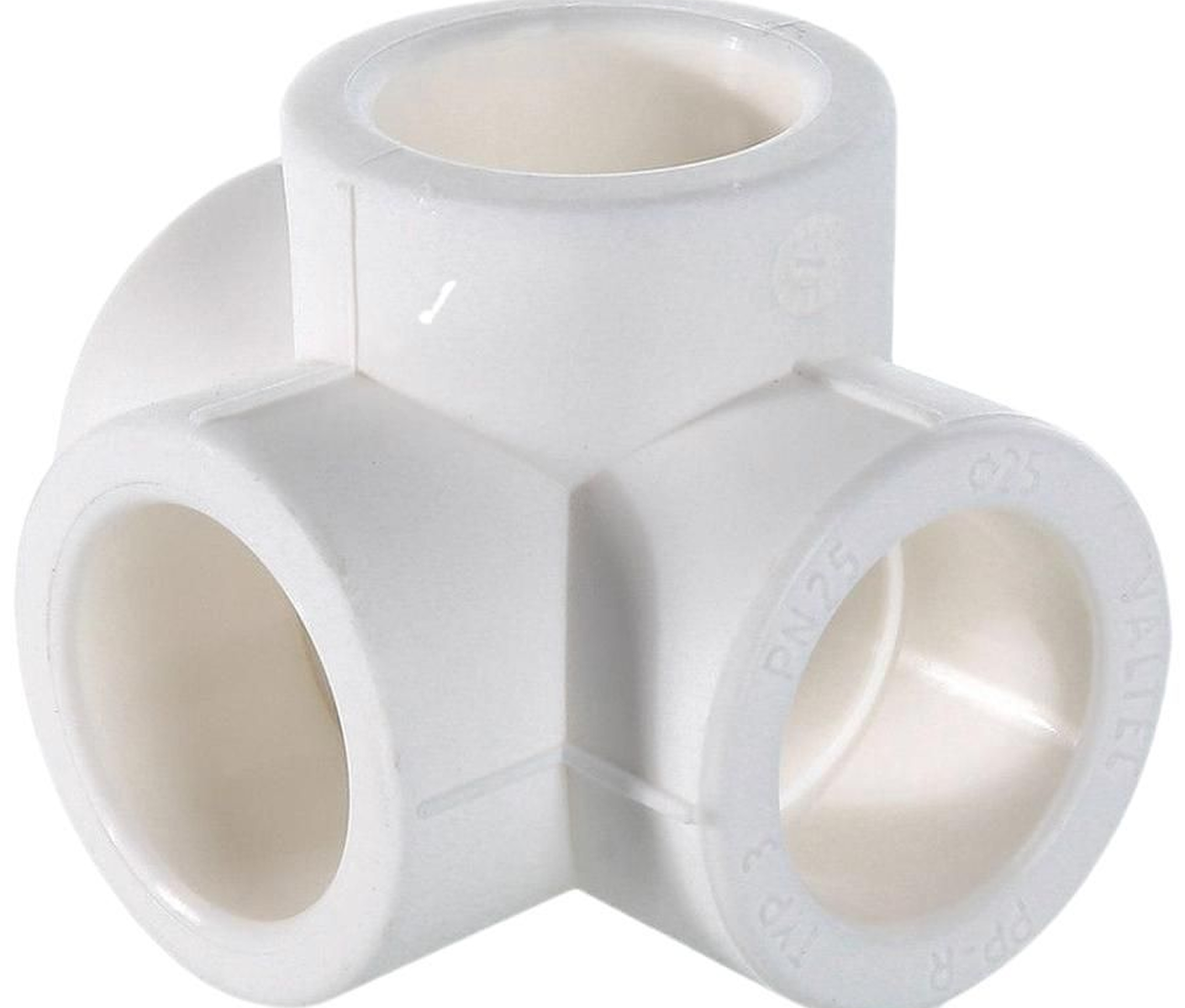 Крестовина Valtec VTp.778.0, полипропилен, двухплоскостное соединение